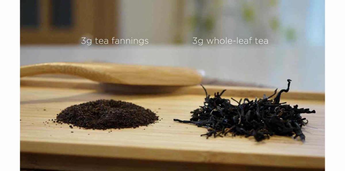 The Density of Different Tea Grades - Jersey Fine Tea